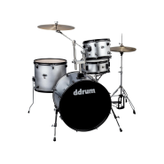 Ddrum D2 4-Piece Drum Set Lime Sparkle Black Hardware | Greentoe