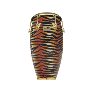 LP Raul Rekow Conga 11.75 Inch Tiger Print | Greentoe