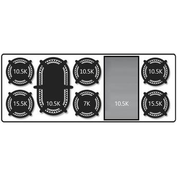 Hallman HDFR60BSWTLP 60 Inch White Dual Fuel Freestanding Range, in White