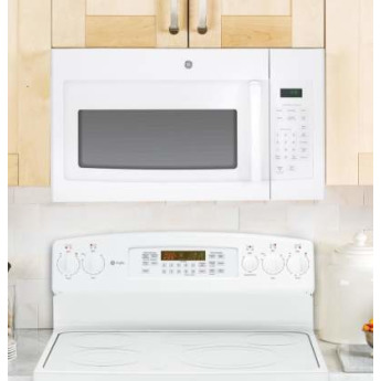 GE JVM3160RFSS 1.6 cu. ft. Capacity Over the Range Microwave Oven ...