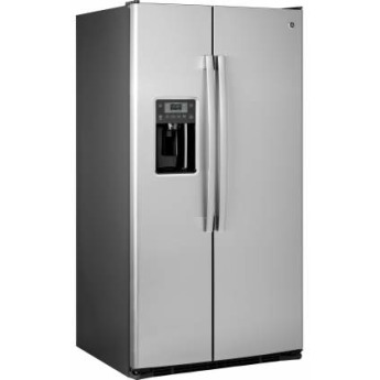 GE GSS25GGHBB 36" Freestanding Side by Side Refrigerator | Greentoe
