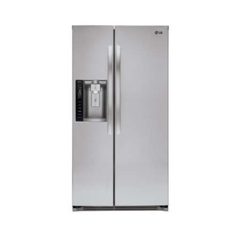 LG LSXS26326S 36" Freestanding Side by Side Refrigerator | Greentoe