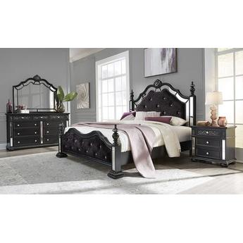 Diana black bedroom set store