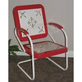 4d concepts metal chair retro store