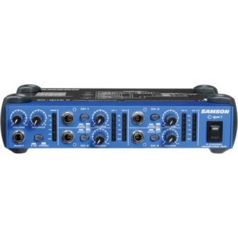 Samson C-que 8 - 4-Channel Compact Headphone Amplifier SACQ8 Greentoe